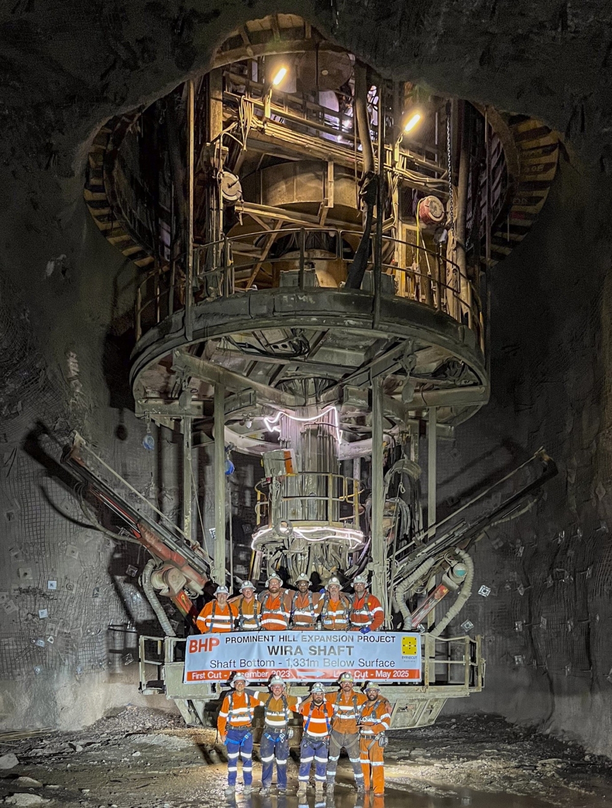 Milestone achieved at Prominent Hill: RKF ES delivers on Wira Shaft ...