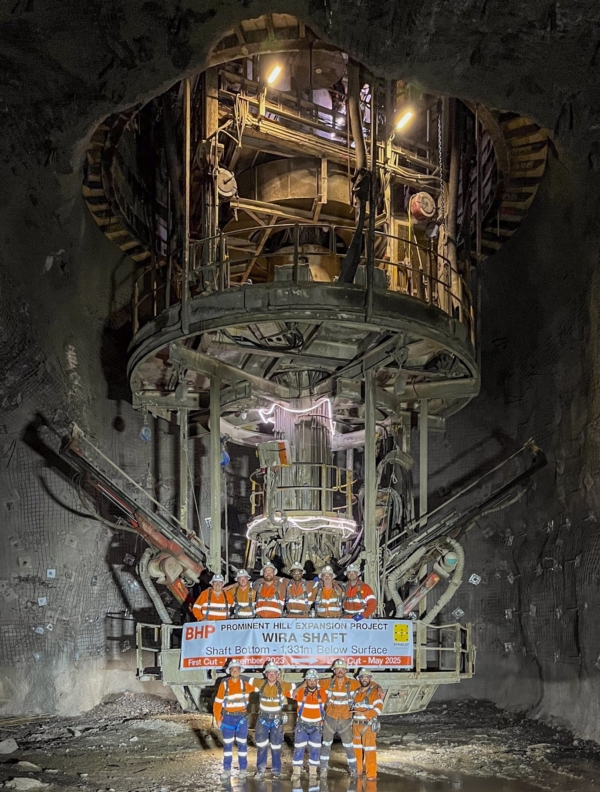 Milestone achieved at Prominent Hill: RKF ES delivers on Wira Shaft ...